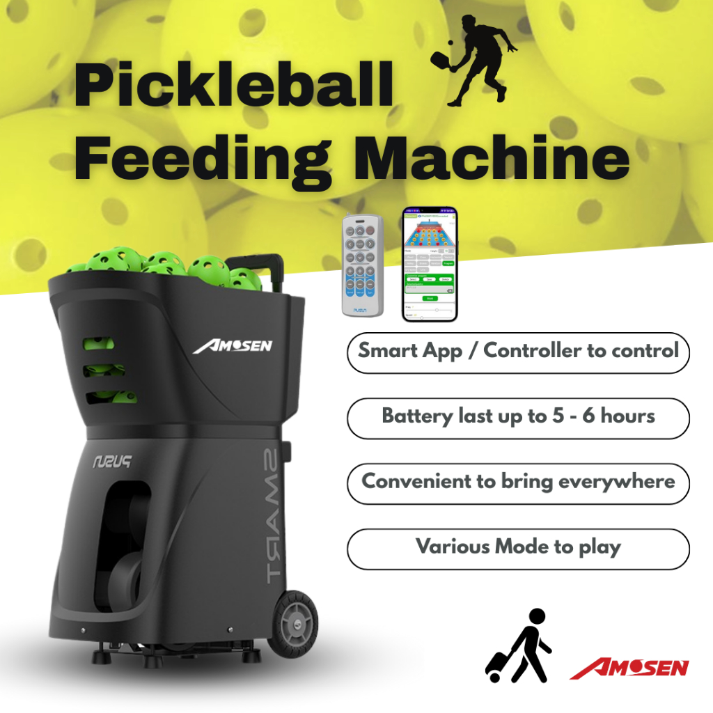 [KL READY STOCK] PUSUN Pickleball Smart Model Training Machine | Shopee ...
