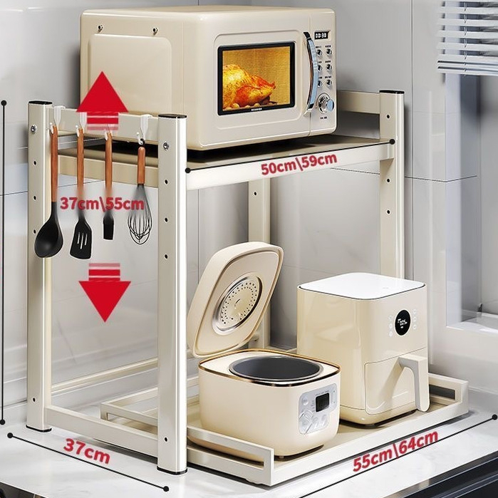 Multifunctional Kitchen Countertop Microwave Stand Desktop Rice Oven ...