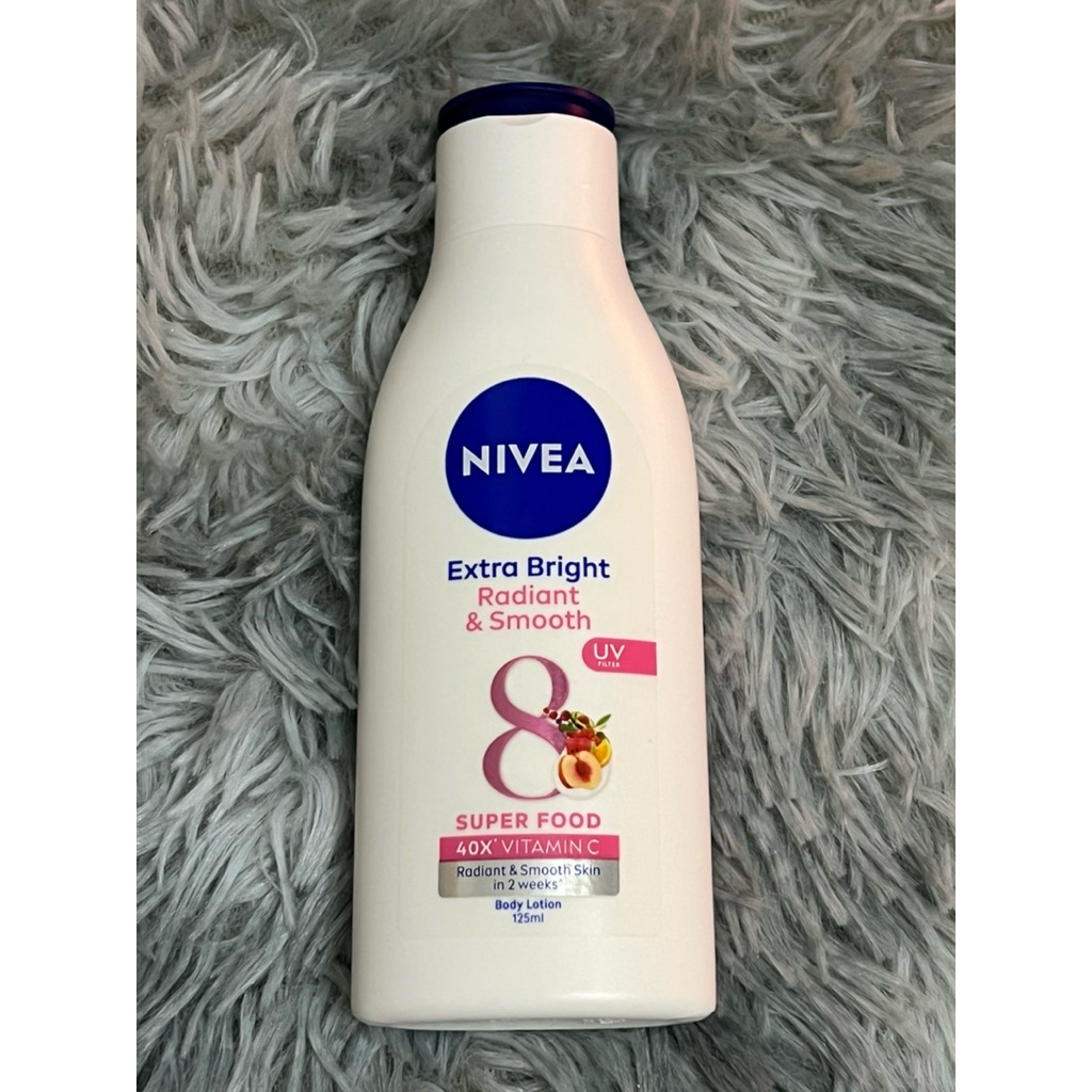 (Preloved Item)Nivea Body Extra Bright Radiant & Smooth Lotion 125ml ...