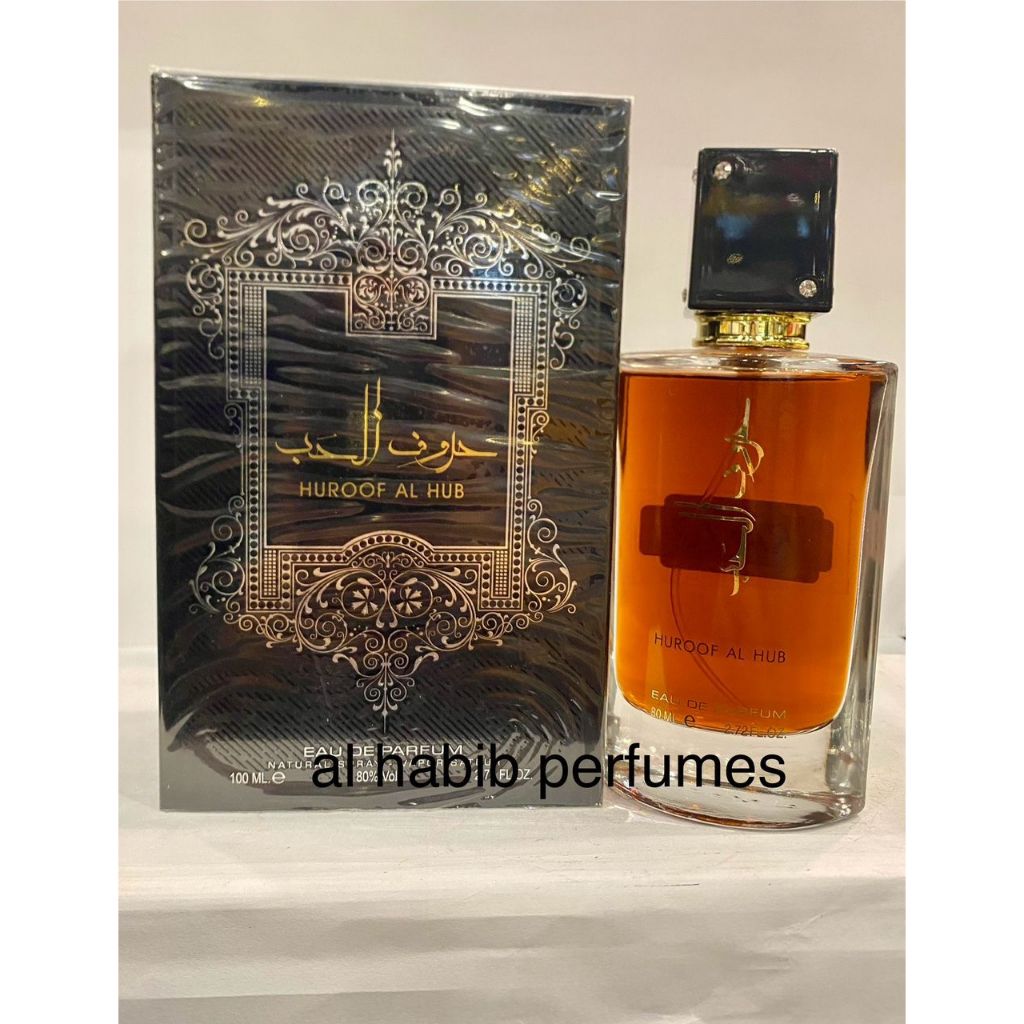 ARABIC FRAGRANCE Huroof Al Hub Eau de Parfum 100ml FOR MEN | Shopee ...