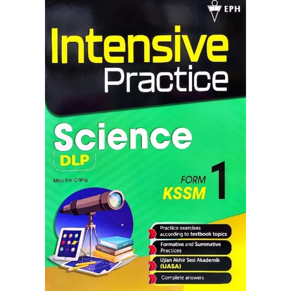 BUKU KERJA: INTENSIVE PRACTICE SCIENCE DLP FORM 1,2,3 [EPH] | Shopee ...