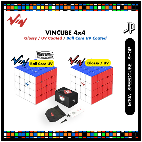 [JPEARLY] Vincube Vin Cube 4x4 Vin4 | Core Magnets UV Coated | Upgraded version of MGC 4x4 ...