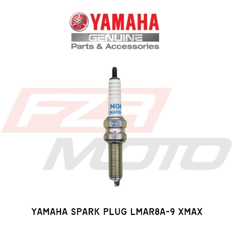 SPARK PLUG LMAR8A-9 YAMAHA XMAX 100% ORIGINAL | Shopee Malaysia