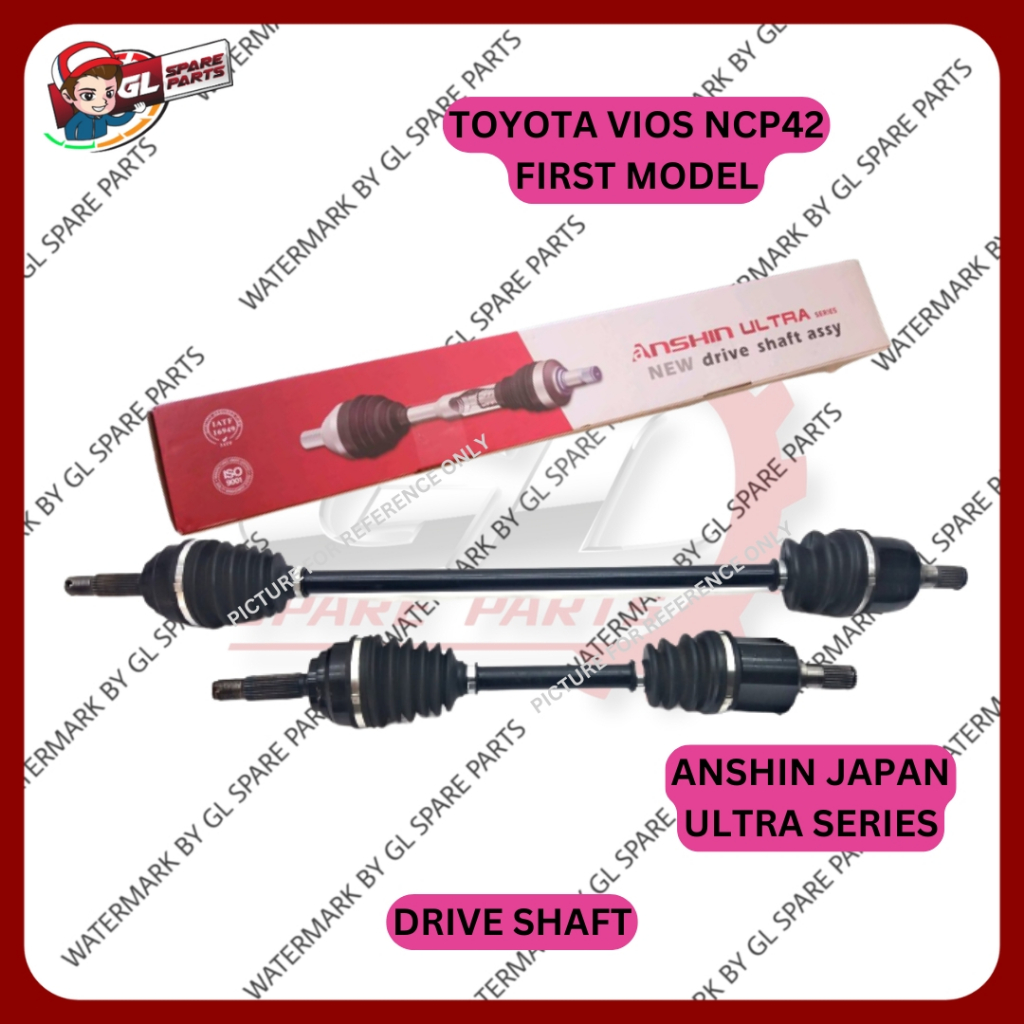 (ANSHIN JAPAN) DRIVE SHAFT TOYOTA VIOS NCP42 2002-2006 FIRST MODEL ...