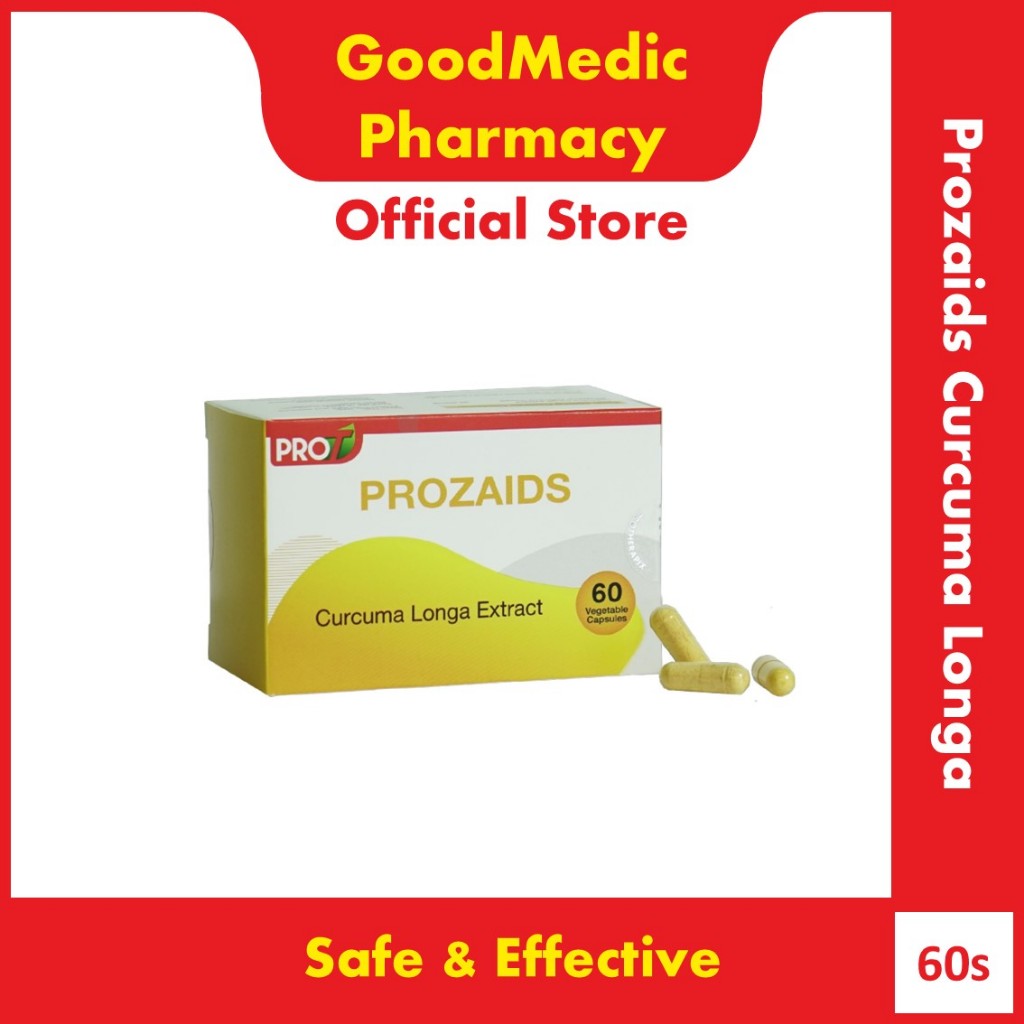 Protherapix Prozaids Curcuma Longa Extract Capsule (60s) | Shopee Malaysia