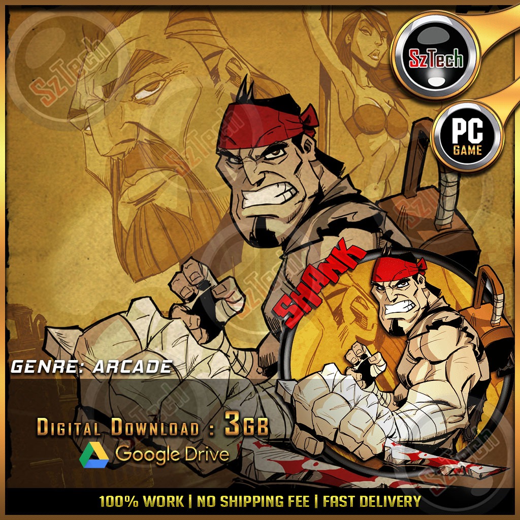 Shank Collection [PC/Laptop GAME]🔥[ DIGITAL DOWNLOAD]🔥Arcade🔥Shank🔥 ...