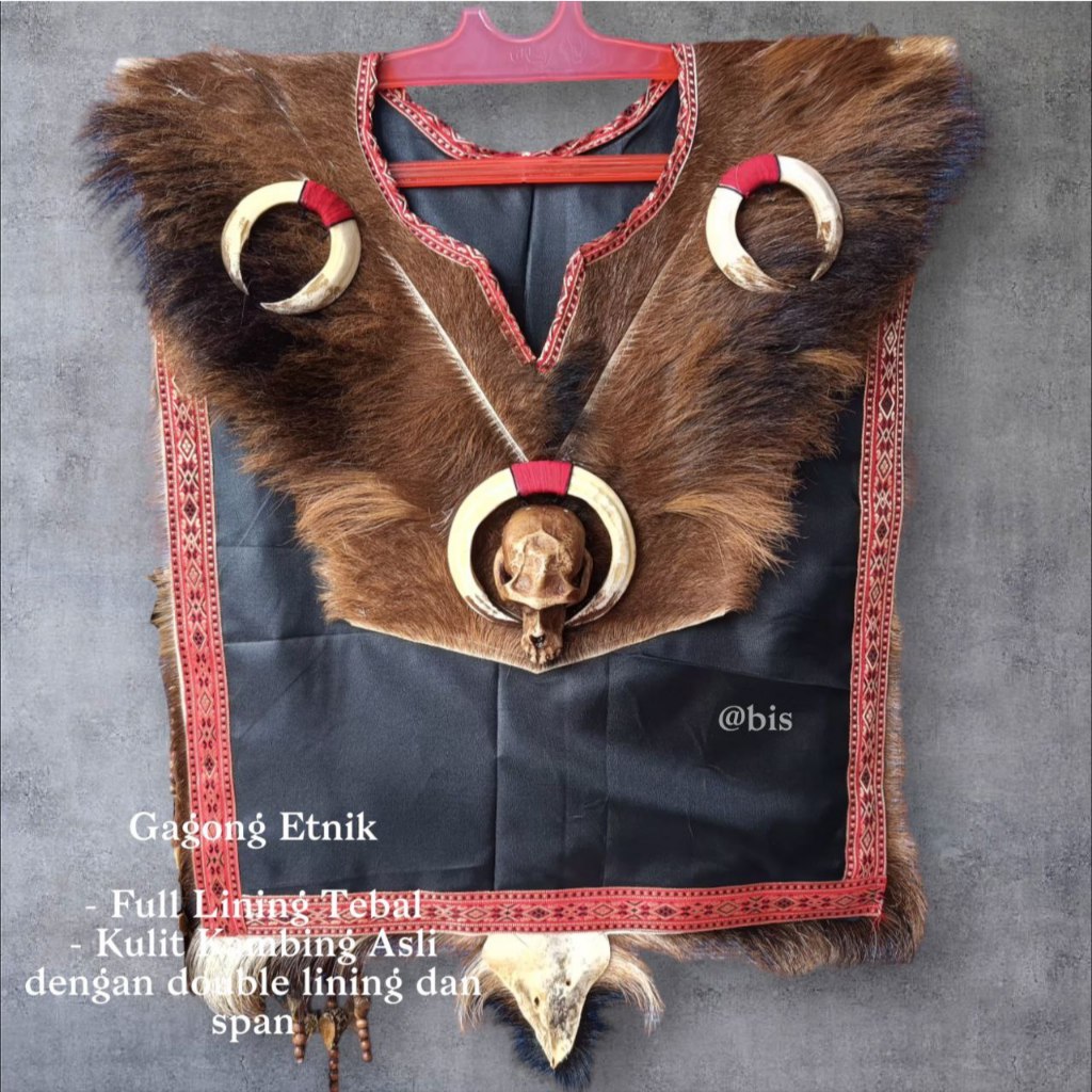 Gagong Bulu Kambing Suku Etnik Dayak | Shopee Malaysia