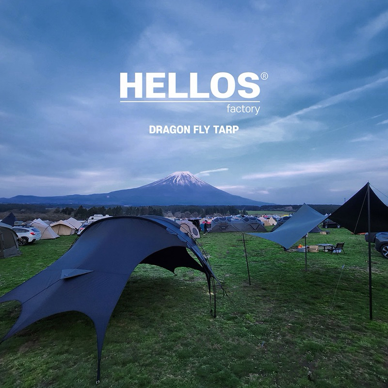 Hellos Dragon Fly Tarp Flysheet Camping Outdoor | Shopee Malaysia