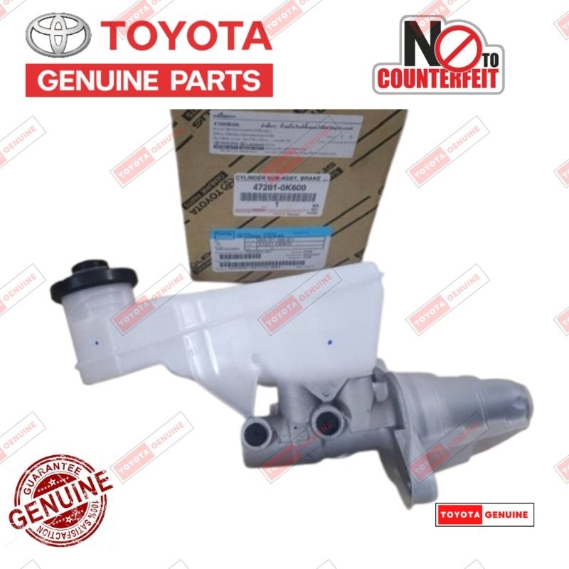 Toyota Hilux GUN125 GUN125 BRAKE MASTER PUMP 47201-0K600 （11mm Pipe ...