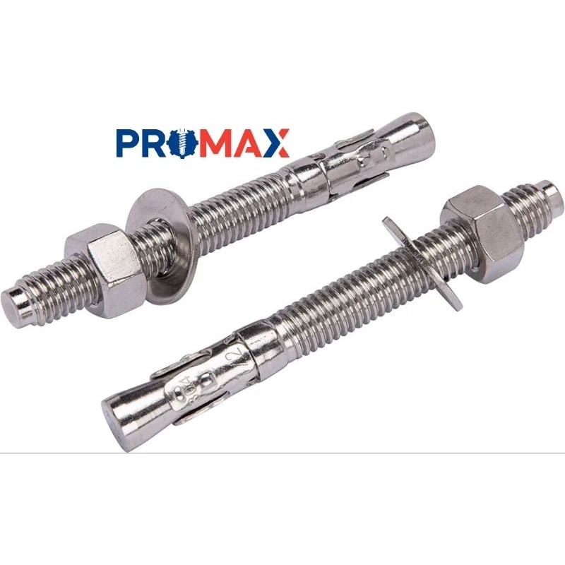 PROMAX Wedge Anchor M10 M12 M16 Wall Plug /Anchor Bolt/Expansion Screw ...
