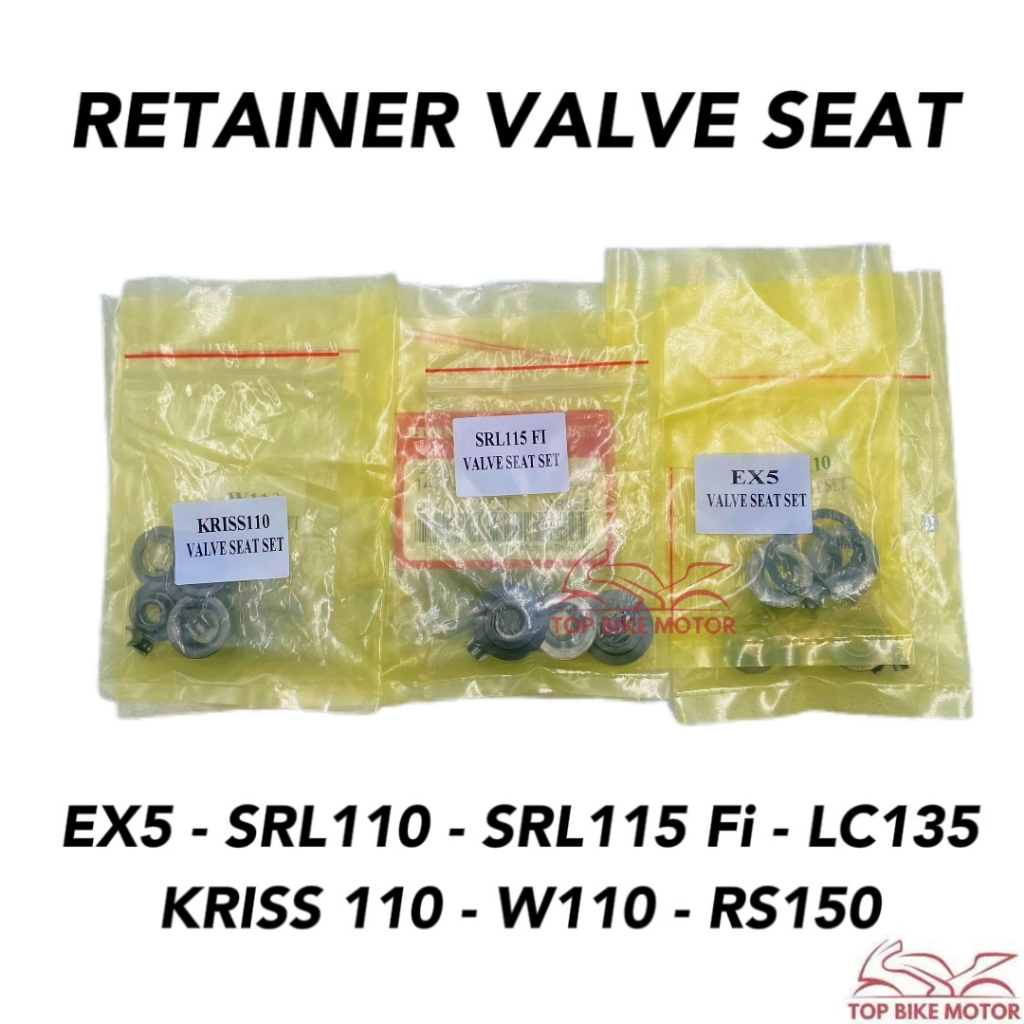 RS150 EX5 DREAM WAVE110 LC135 SRL110 SRL115FI KRISS110 RETAINER VALVE ...