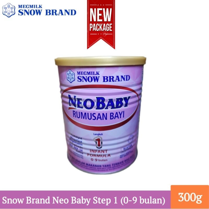NEW PACKAGE Snow Neo Baby Step 1 (0-9 Month/ 300g) Exp Date: July 2026 ...