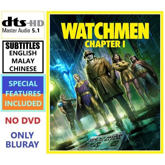 WCTN70 Watchmen Chapter 1 (2024) Animation Action Adventure | Shopee ...