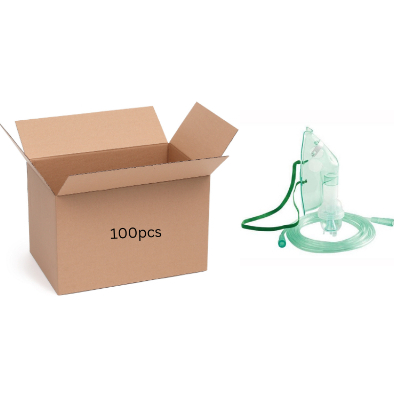 100pcs Nebulizer Mask, Medical Grade Polyvinyl Chloride (PVC ...