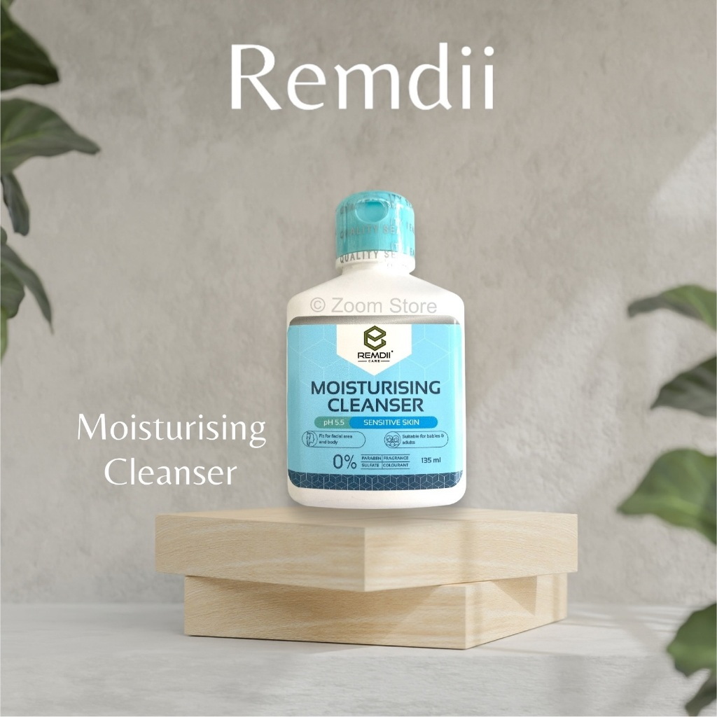 Remdii Care Moisturising Facial Cleanser Mild Gentle Sensitive Eczema ...