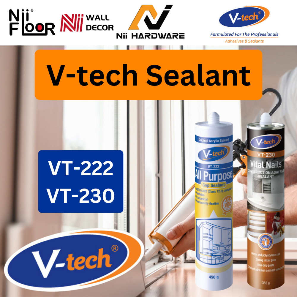 V-tech VT222 VT230 Silicone Sealant / Max Bond [READY STOCK] | Shopee Malaysia