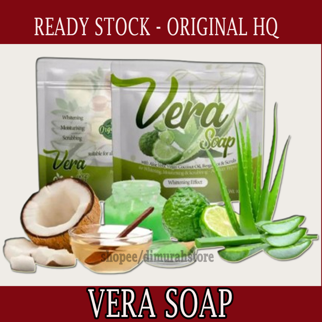 SABUN VERA ORIGINAL HQ SABUN VERA ORGANIC SABUN ALOE VERA | Shopee Malaysia