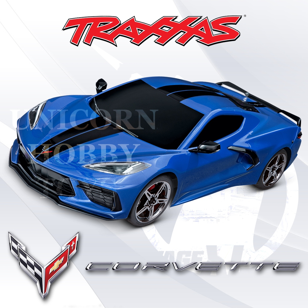 TRAXXAS 4-TEC 3.0 CHEVROLET CORVETTE STINGRAY 4WD WATERPROOF RACE CAR ...