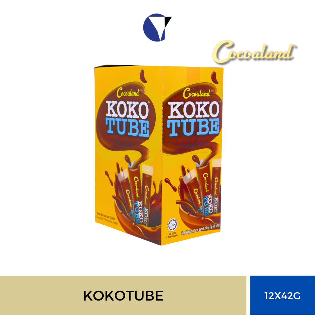 COCOALAND KOKO TUBE CHOCOLATE (12X42G) | Shopee Malaysia