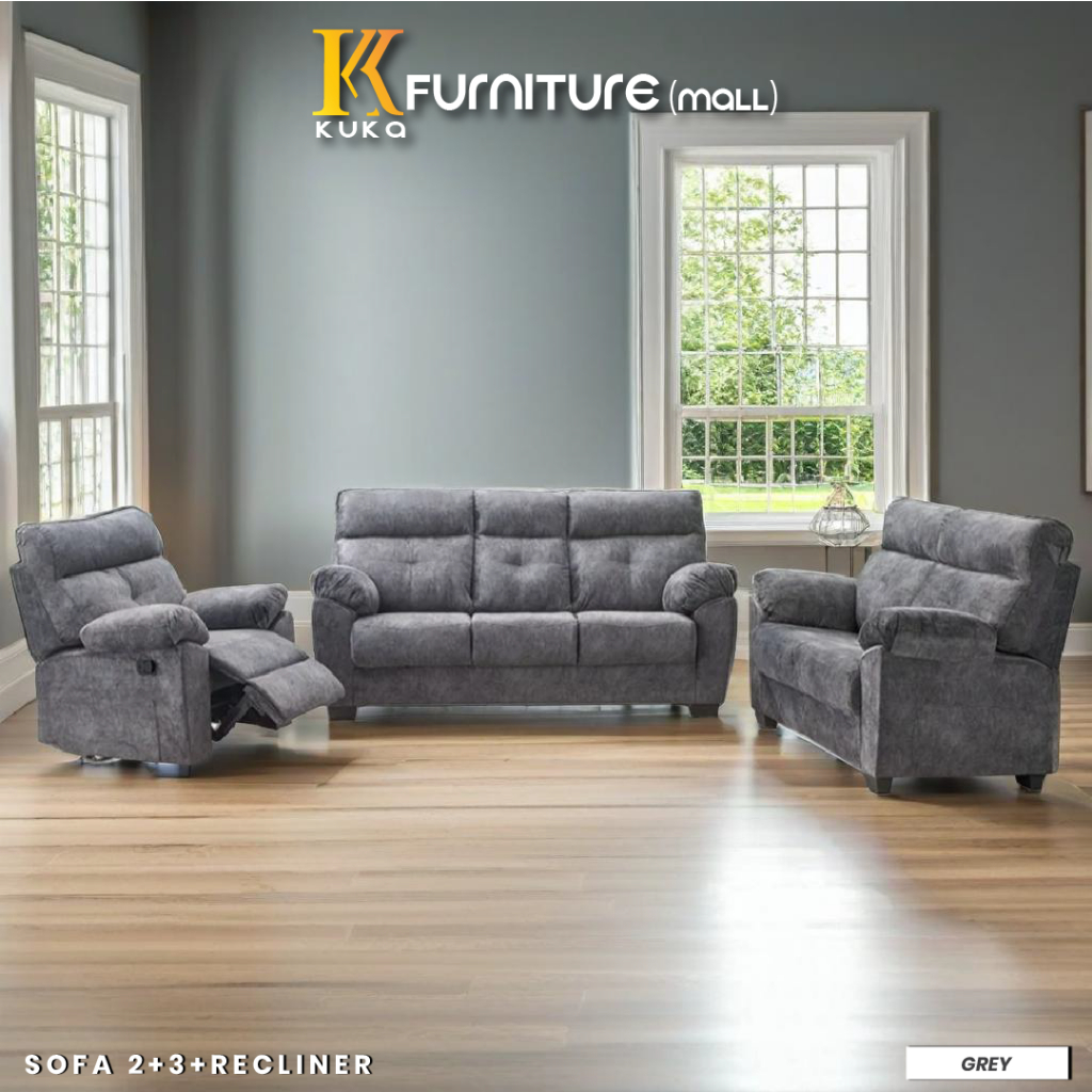 Modern Sofa 1+2+3 Seater Sofa Cushion Kusyen Premium Sofa Anti Scratch ...