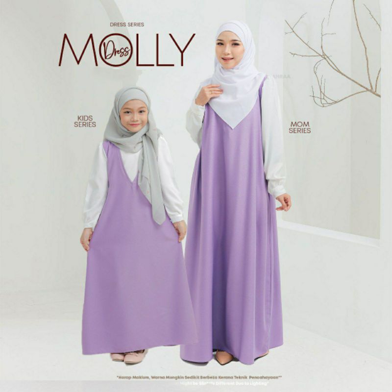 [Dress Molly] > Set Ibu dan Anak > Tak jarang Tak panas > Muslimah Wear | Shopee Malaysia