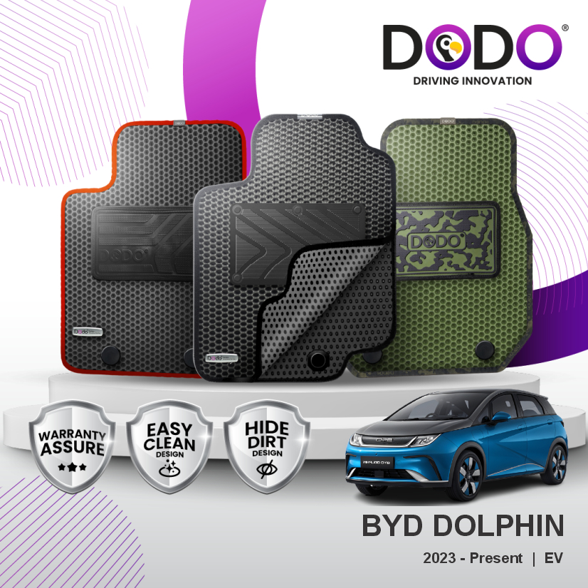 Dodo® Car Mat BYD Dolphin 2023 - Present EV | Shopee Malaysia