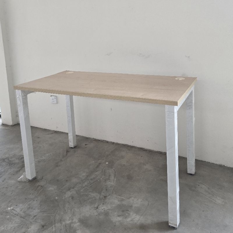 Rectangular Table Top Melamine Faced Chipboard 1200mm x 600mm with U ...