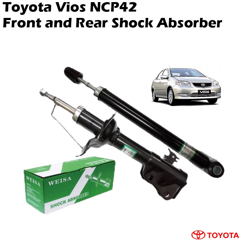 Toyota Vios NCP42 Front and Rear Shock Absorber | Shopee Malaysia