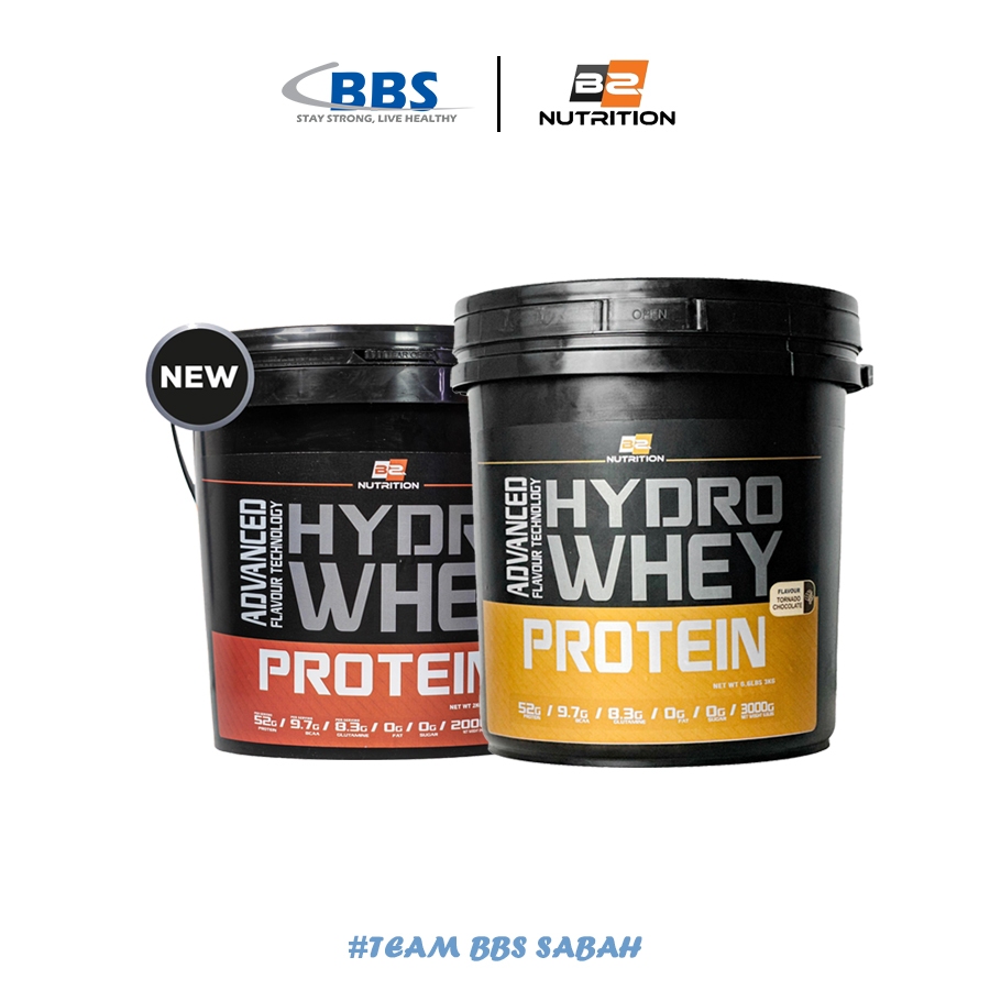 BS Nutrition Hydro Whey (3kg, 2kg & 1kg) - Otot Naik, Susu Gym, Protein | Shopee Malaysia