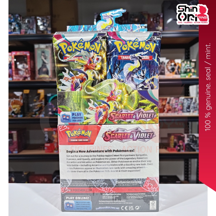 [READY STOCK] [PACKS] Pokémon TCG Scarlet & Violet SV01 Booster [TCG ...
