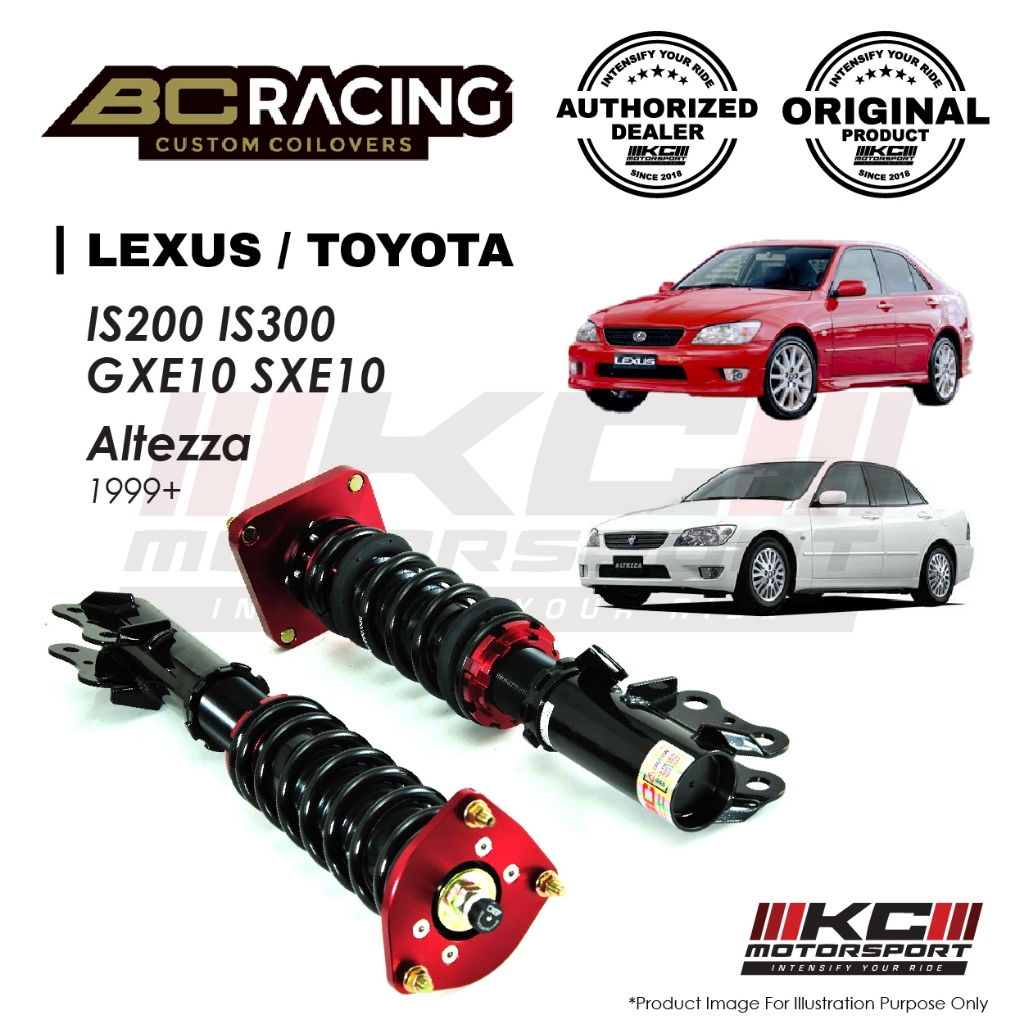 Lexus IS200 IS300 GXE10 SXE10 / Toyota Altezza 1999+ - BC Racing V1 ...