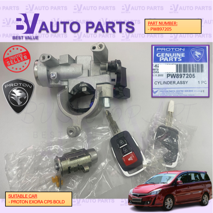 💫MALAYSIA READY STOCK💫PROTON EXORA CPS BOLD KEY SET ORIGINAL REMOTE ...