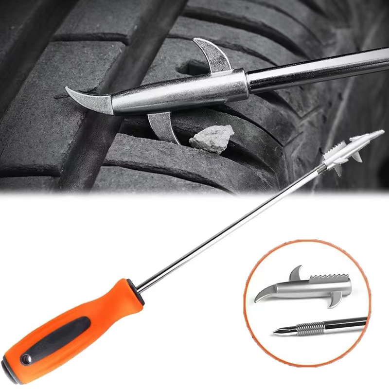 3 in 1 Multifunction Tyre Stone Removal Hook Tire Cleaning Puncture ...