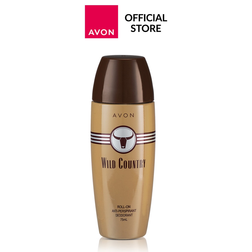 AVON WILD COUNTRY Roll On Anti-Perspirant Deodorants - 75ml | Shopee ...