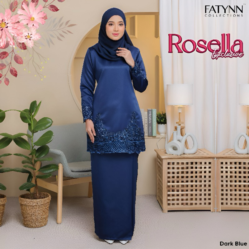 [SALES] Fatynn Collection Baju Kurung Rosella Dewasa | Kurung Tunang ...