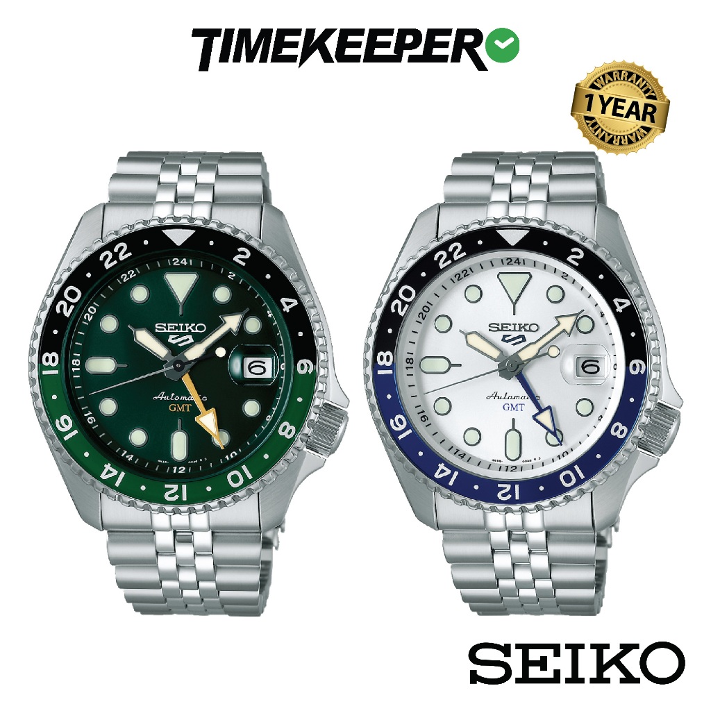 [NEW] Seiko 5 Sports SKX Series Automatic GMT Watch SSK033K1 / SSK035K1 ...