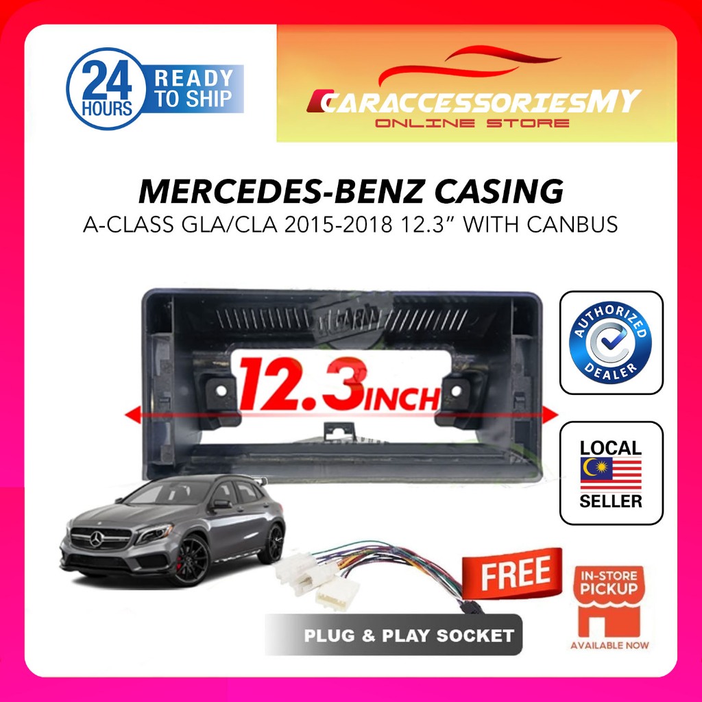Mercedes-Benz A-Class GLA CLA 2015- 2018 Android Player 12.3" Inch ...