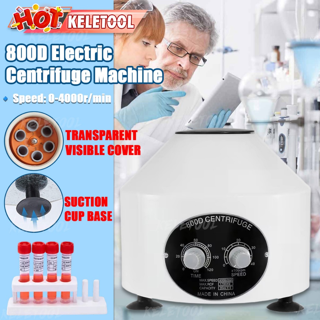 Centrifuge 800D Prp Medical Machine Centrifuge 4000RPM Test Blood ...