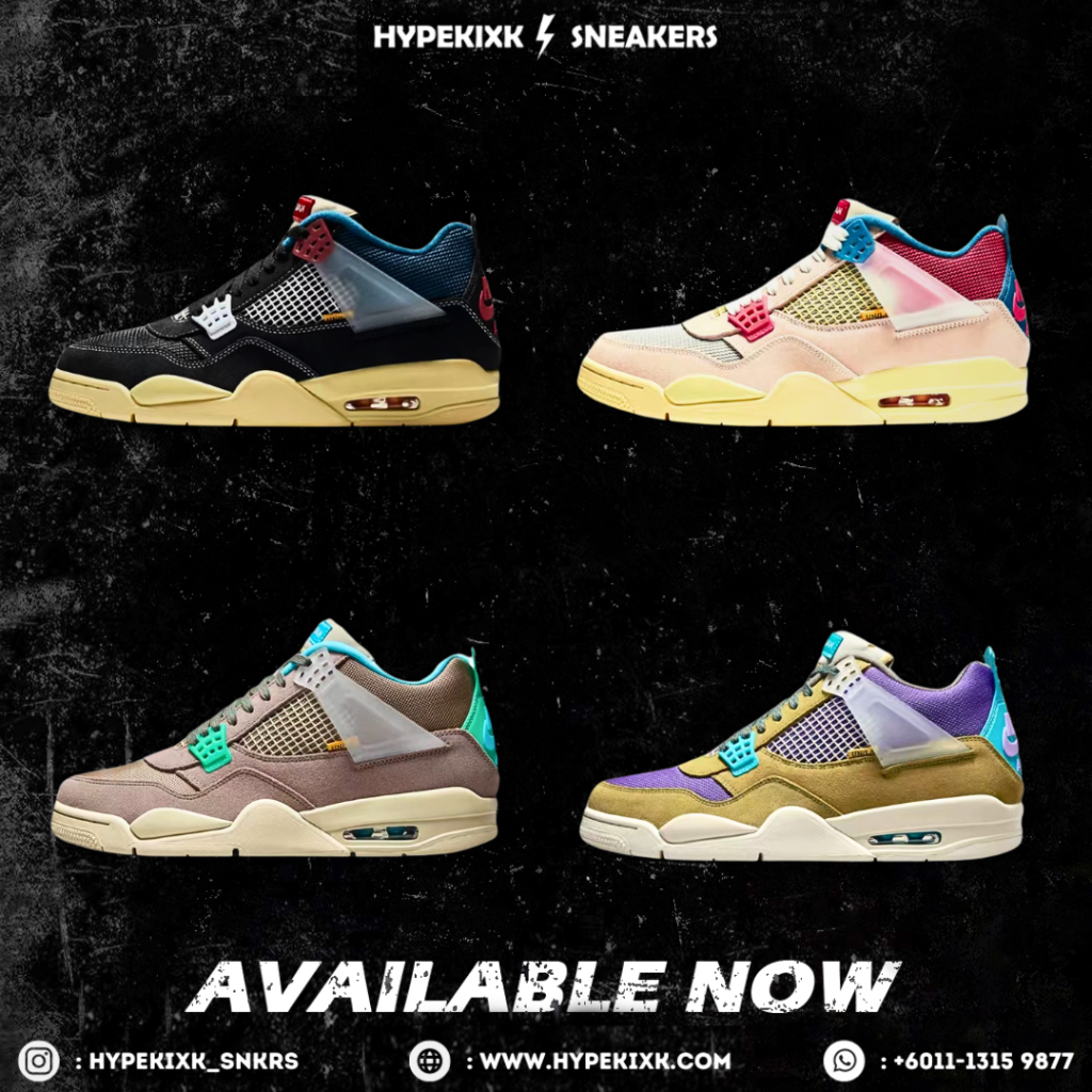 ⚡HYPEKIXK UA⚡ J 4 Retro Union Off Noir | Guava Ice | 30th Anniversary ...