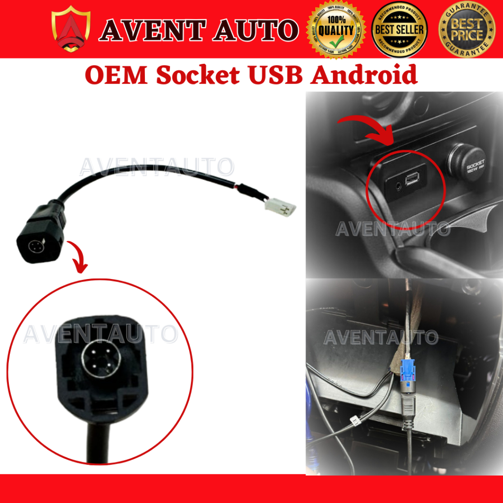 OEM Socket USB Android Proton / Volkswagen | Shopee Malaysia