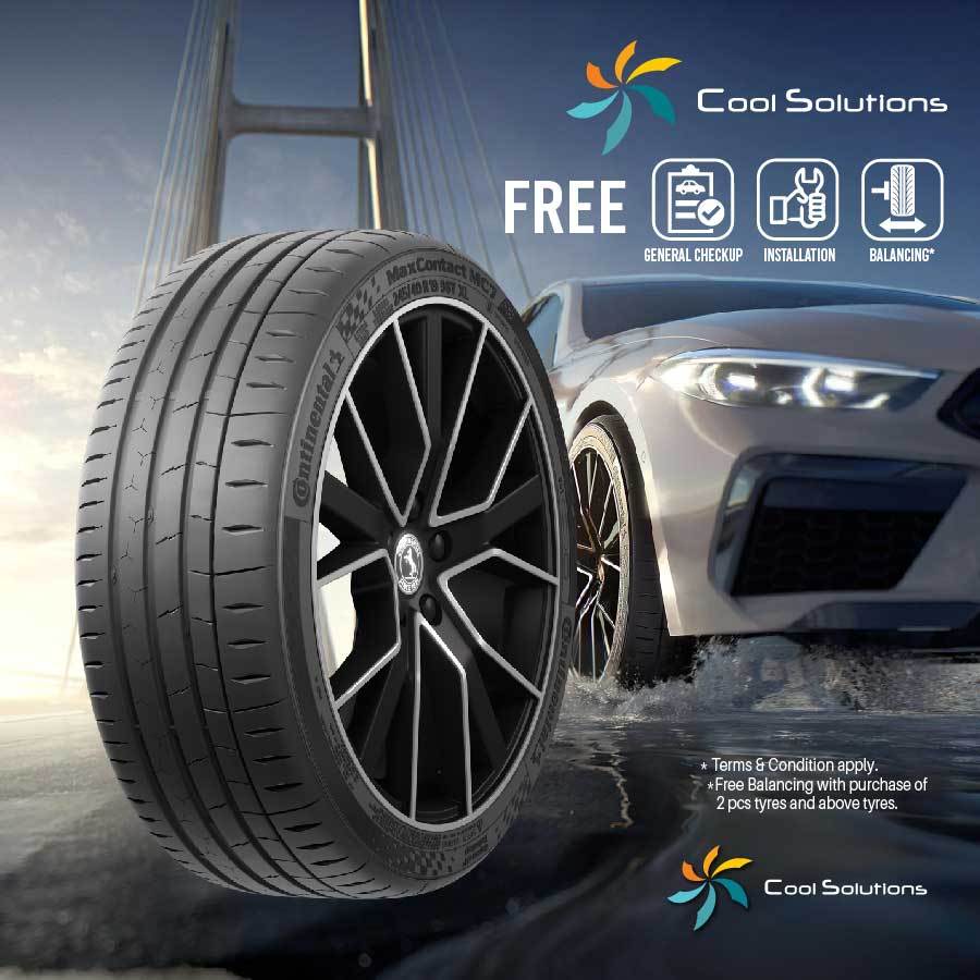 CONTINENTAL MAXCONTACT MC7 205/45R16; 205/45R17; 215/50R17; 225/45R17; 225/50R17; 225/55R17; 245 ...