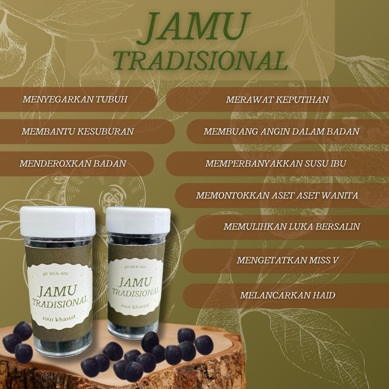 jamu tradisional dari moyang jamu mengekalkan awet muda | Shopee Malaysia