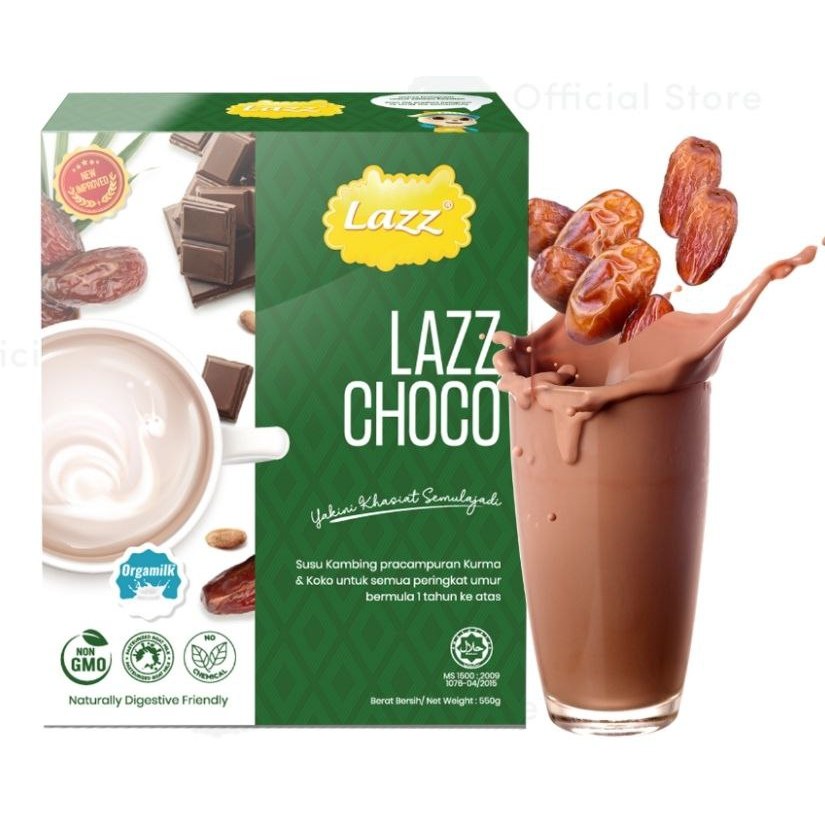 LAZZ SUSU KAMBING PRACAMPURAN CHOCO 500g+50g | Shopee Malaysia