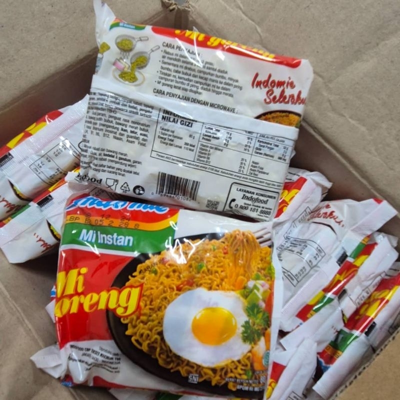 Indo Mie MI Instan Mi goreng 80G x 40pcs indo mee | Shopee Malaysia