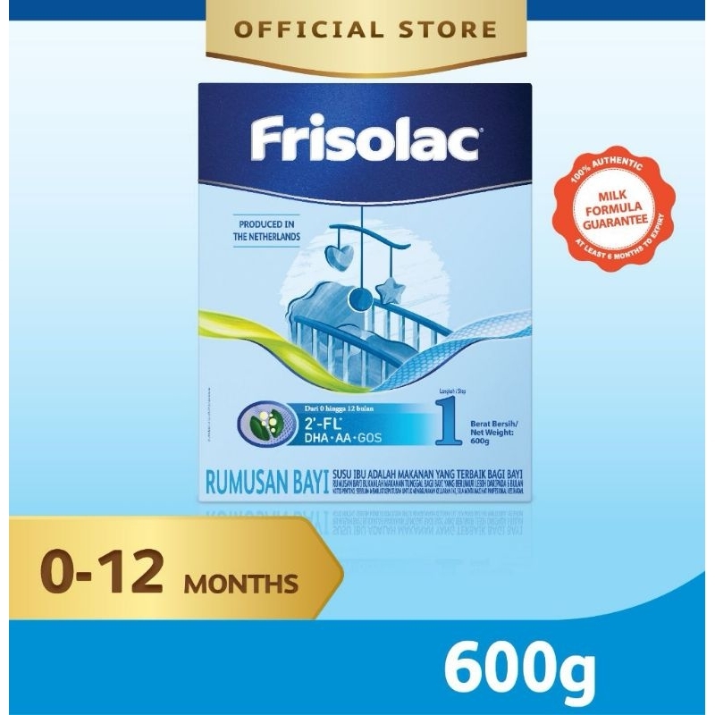 Frisolac Step 1 Infant Formula 400g/600g AR400g | Shopee Malaysia