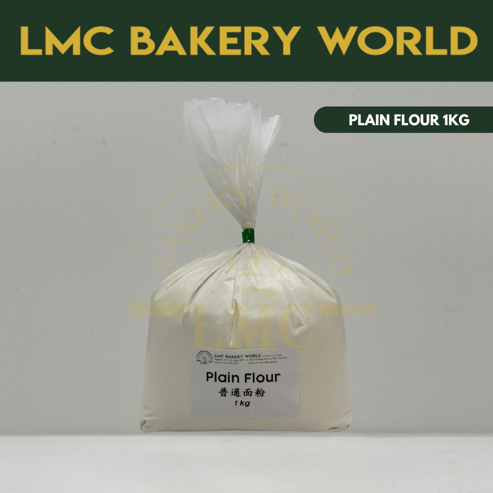Plain Flour 1kg /All Purpose Flour/Multi Purpose Flour/Tepung Gandum ...