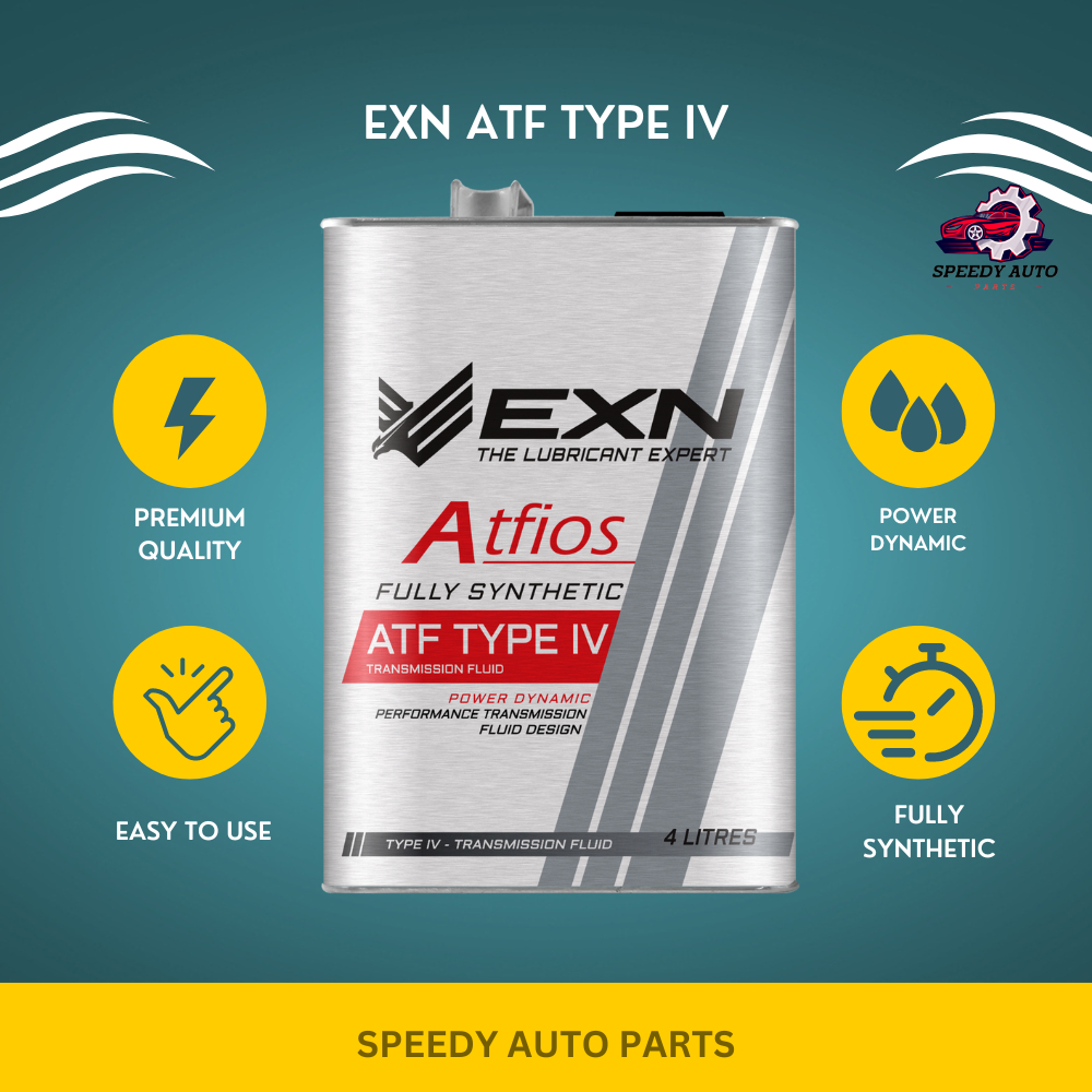 EXN ATF TYPE IV ATFIOS FULLY SYNTHETIC 4L TIN | Shopee Malaysia