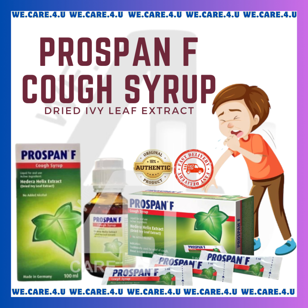 PROSPAN F COUGH SYRUP RELIEF COUGH [ DRIED IVY LEAF EXTRACT ] [ NO ...