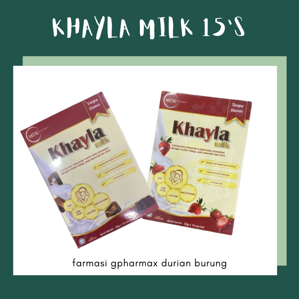 Khayla Milk (15's/box) | Shopee Malaysia
