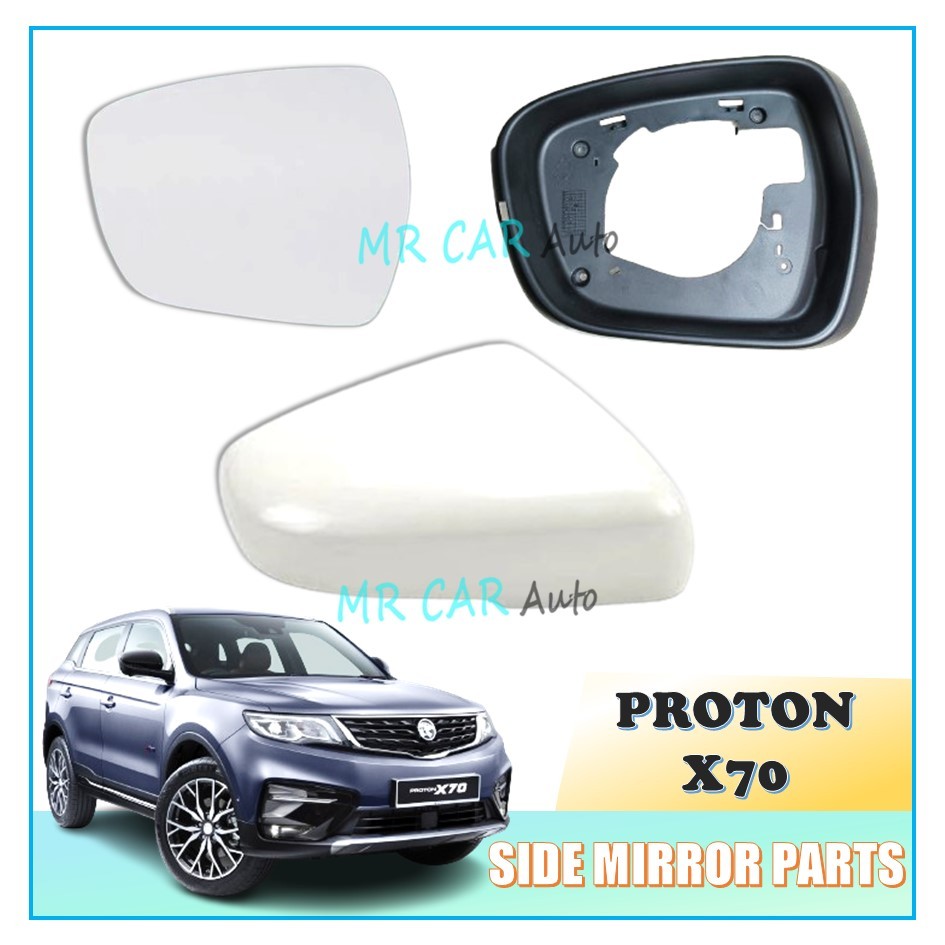 PROTON X70 SIDE MIRROR GLASS / COVER / FRAME (OEM) | Shopee Malaysia